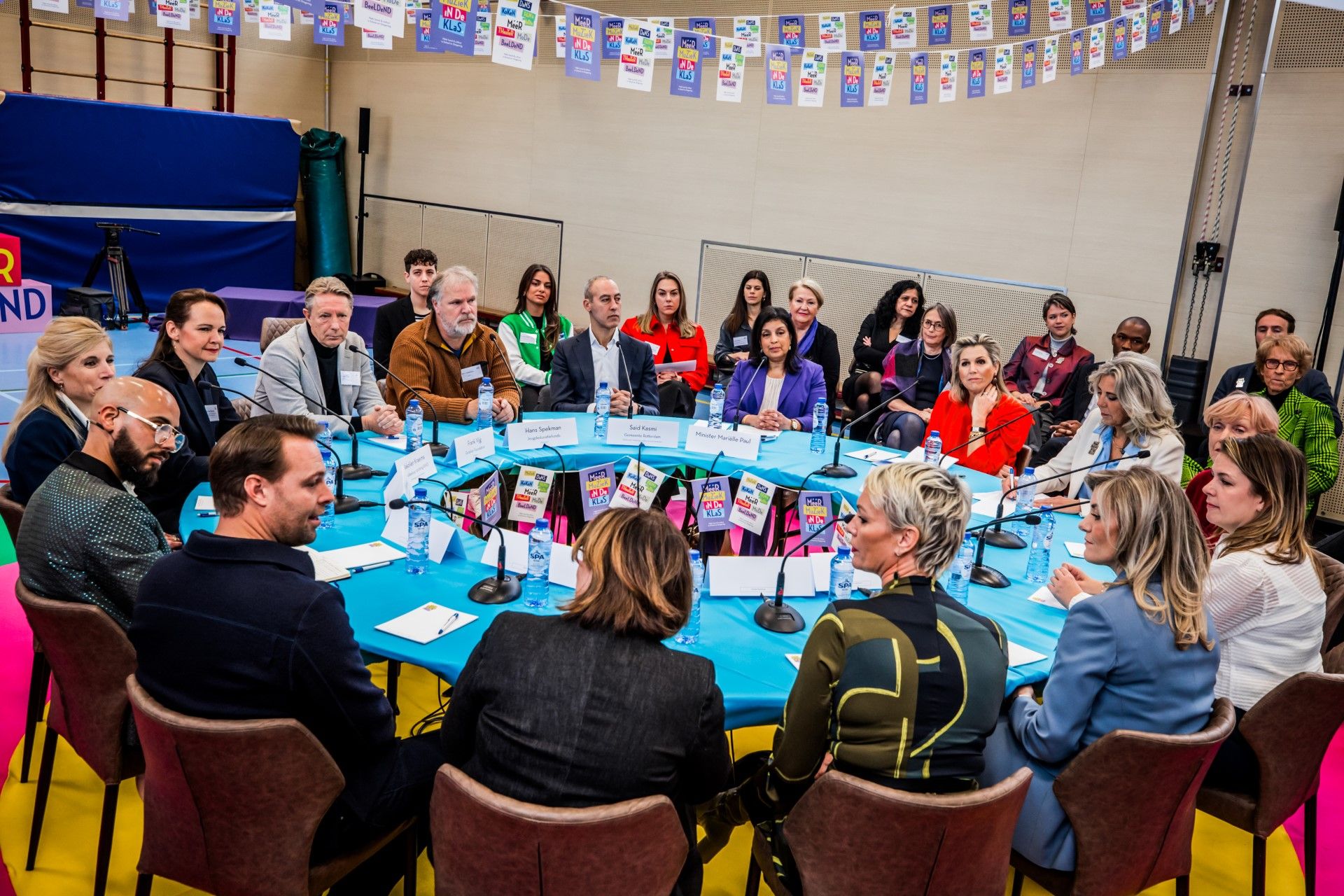 Koningin Maxima bezoekt flagshipschool De Bavokring | SKVR, The Creative Network